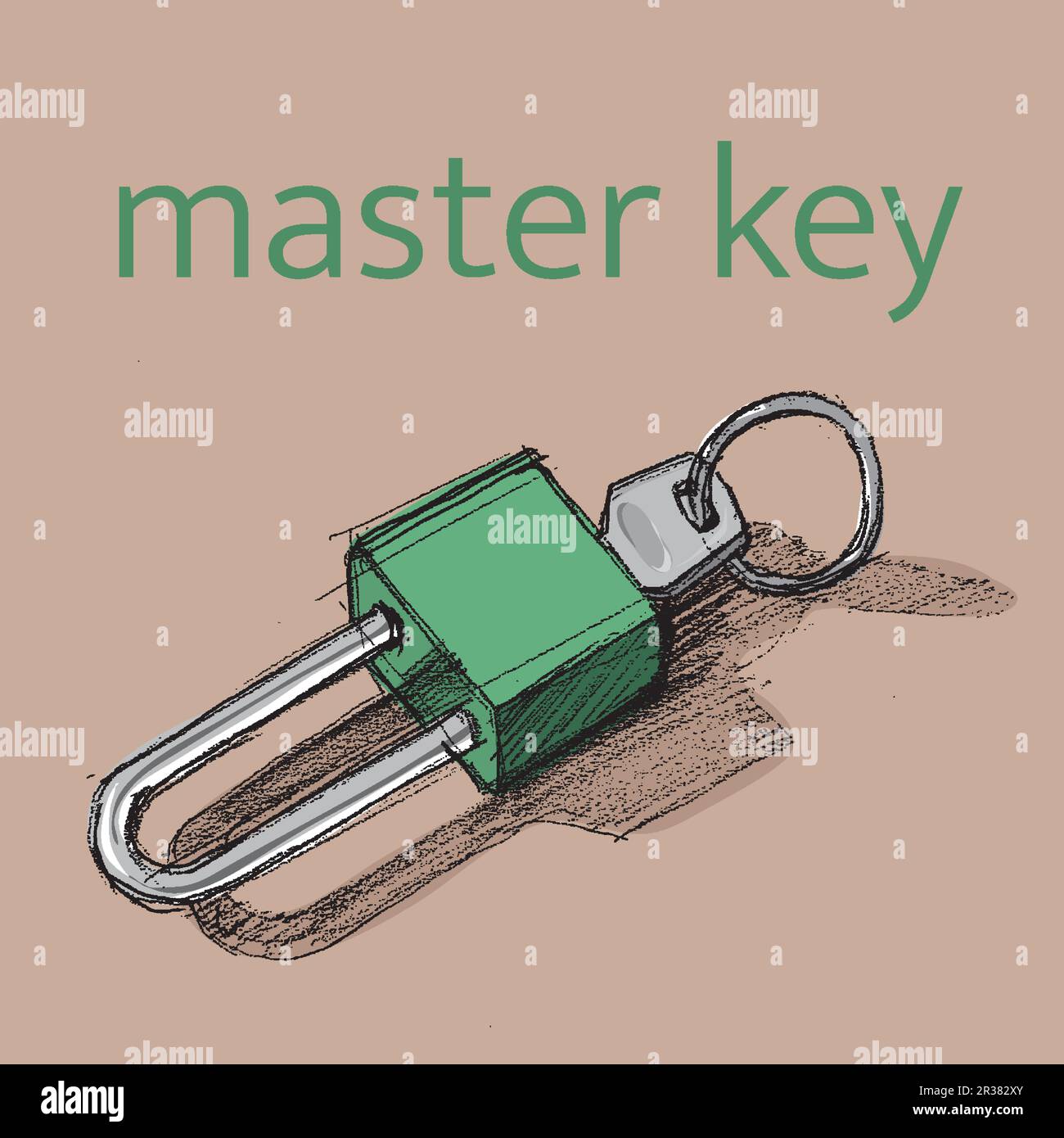 master key sketch pencil style Stock Vector Image & Art - Alamy