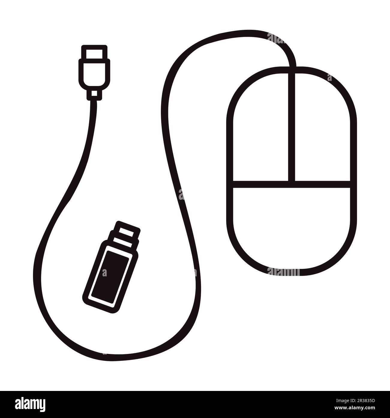 Wireless mouse isolated vector vectors hi-res stock photography and ...