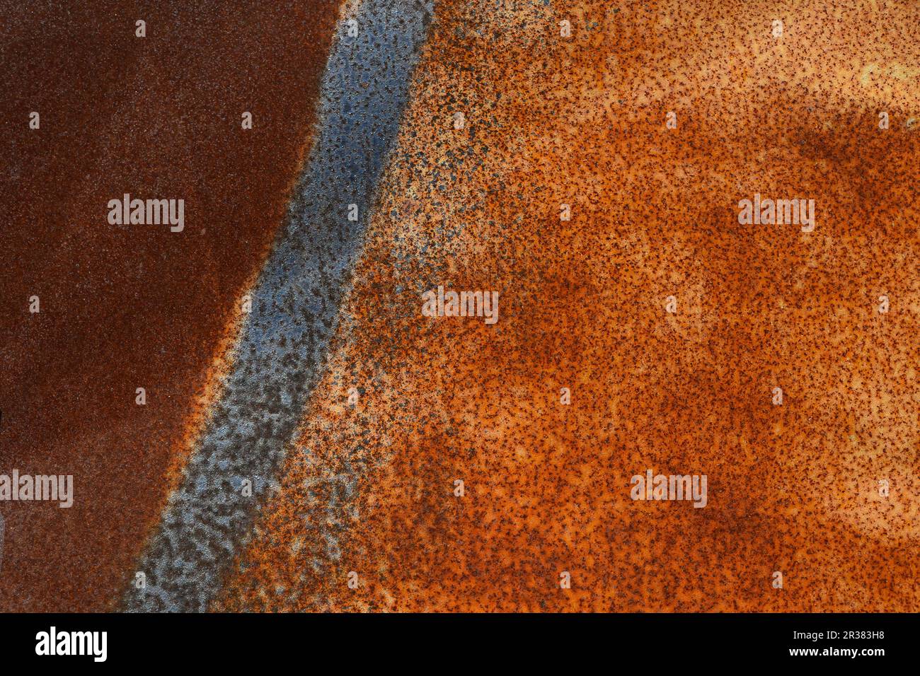 Vintage vivid rust stained corroded metal surface Stock Photo - Alamy