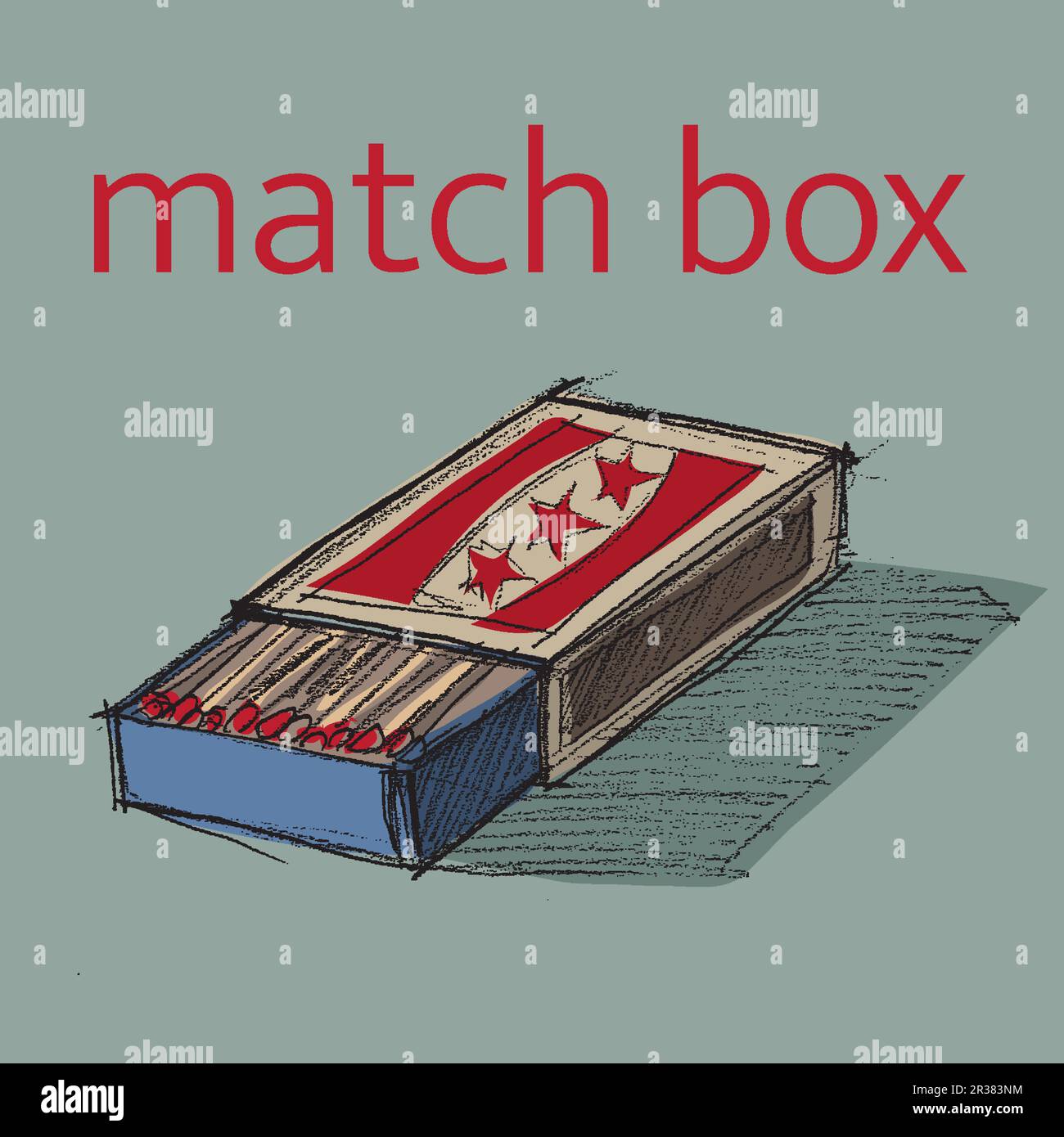 Match box Stock Vector Images - Alamy
