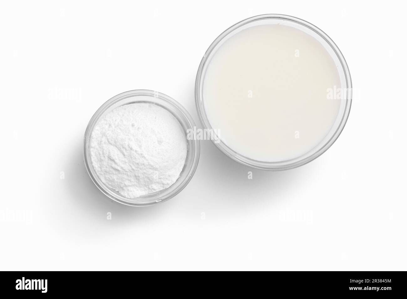 Milk and milk powder Stock Photo - Alamy