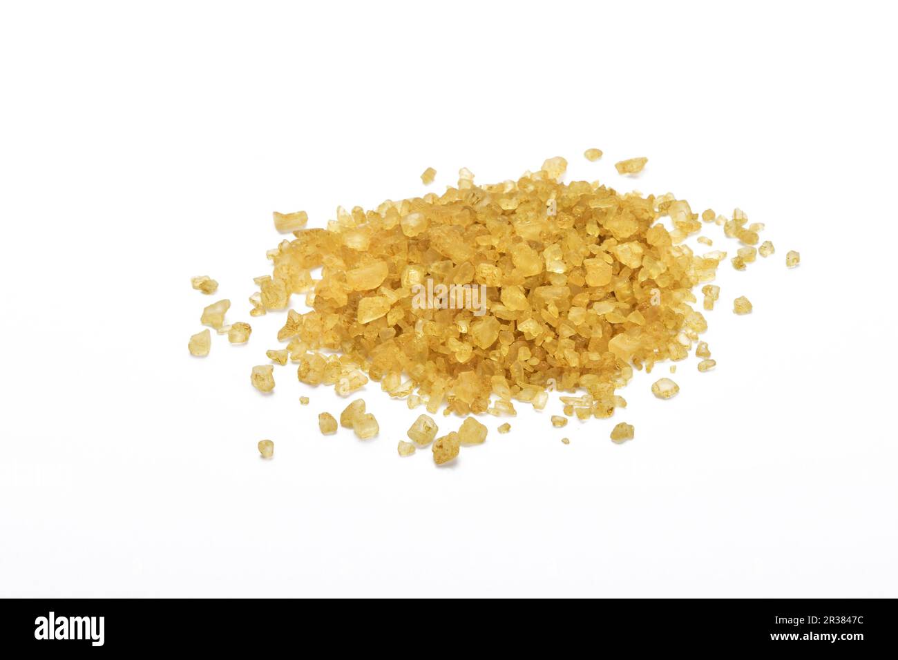 Handful of green Hawaiian salt isolated on white Stock Photo - Alamy