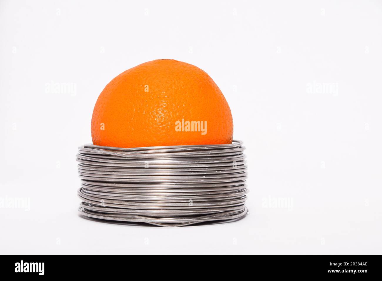 Aluminium wire coils hi-res stock photography and images - Alamy