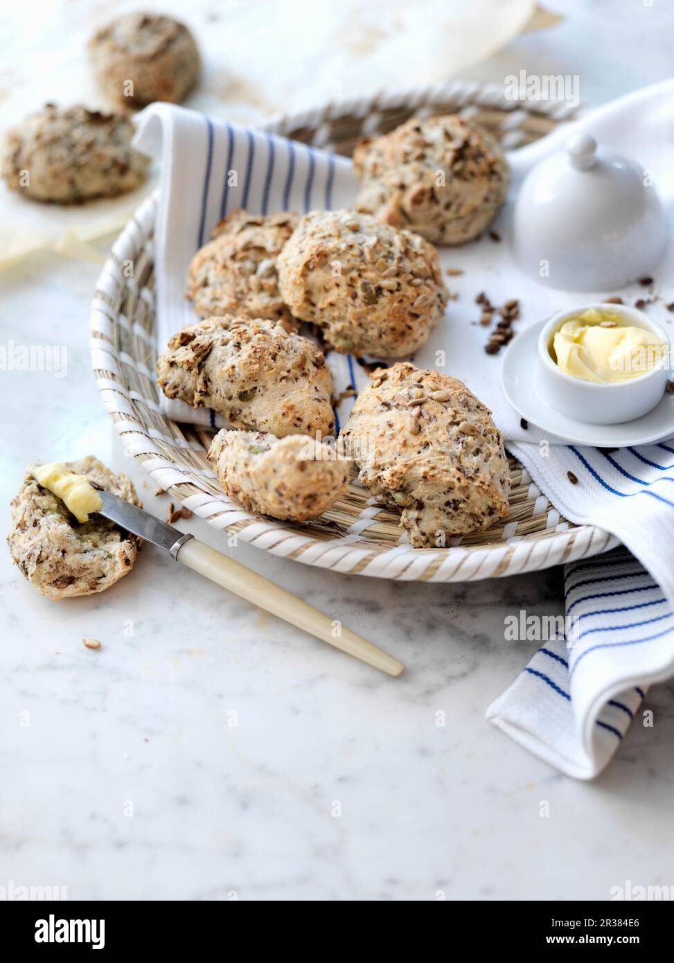 Corn bread rolls hi-res stock photography and images - Alamy