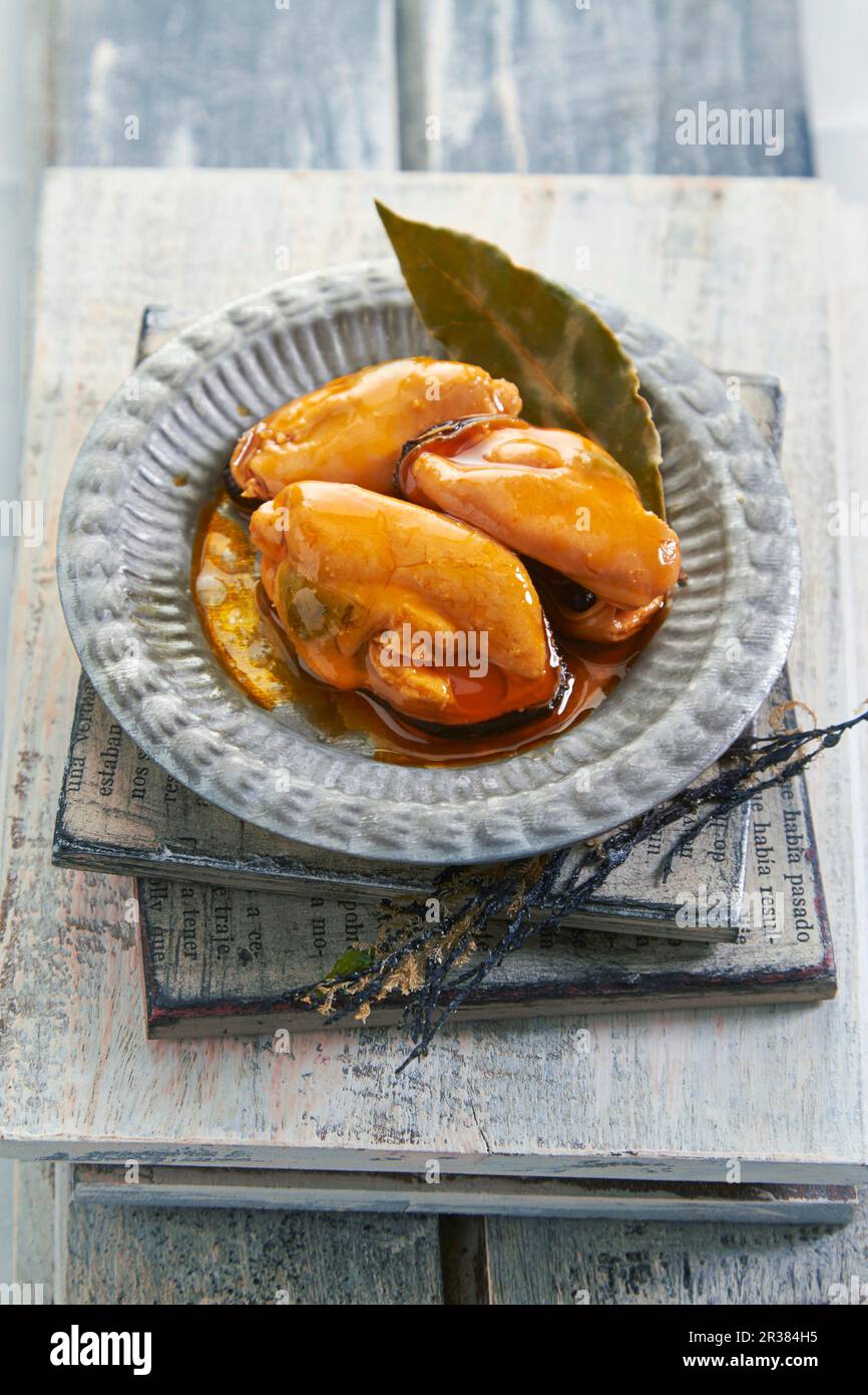 Pickled mussels hi-res stock photography and images - Alamy