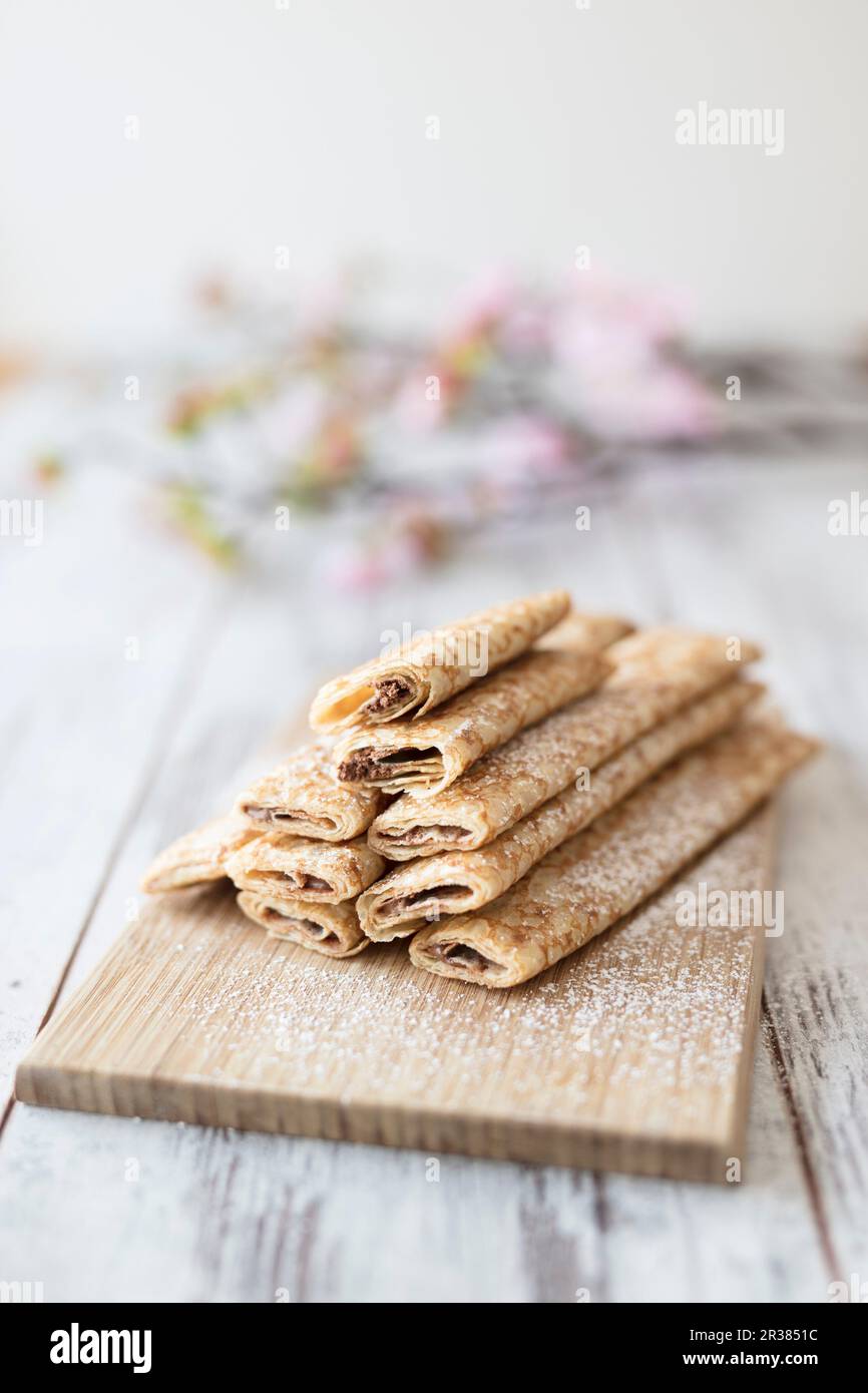 Nougat filling hi-res stock photography and images - Alamy