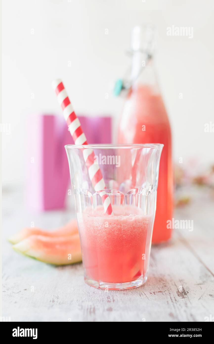 Melon lemonade soda beverage hi-res stock photography and images - Alamy