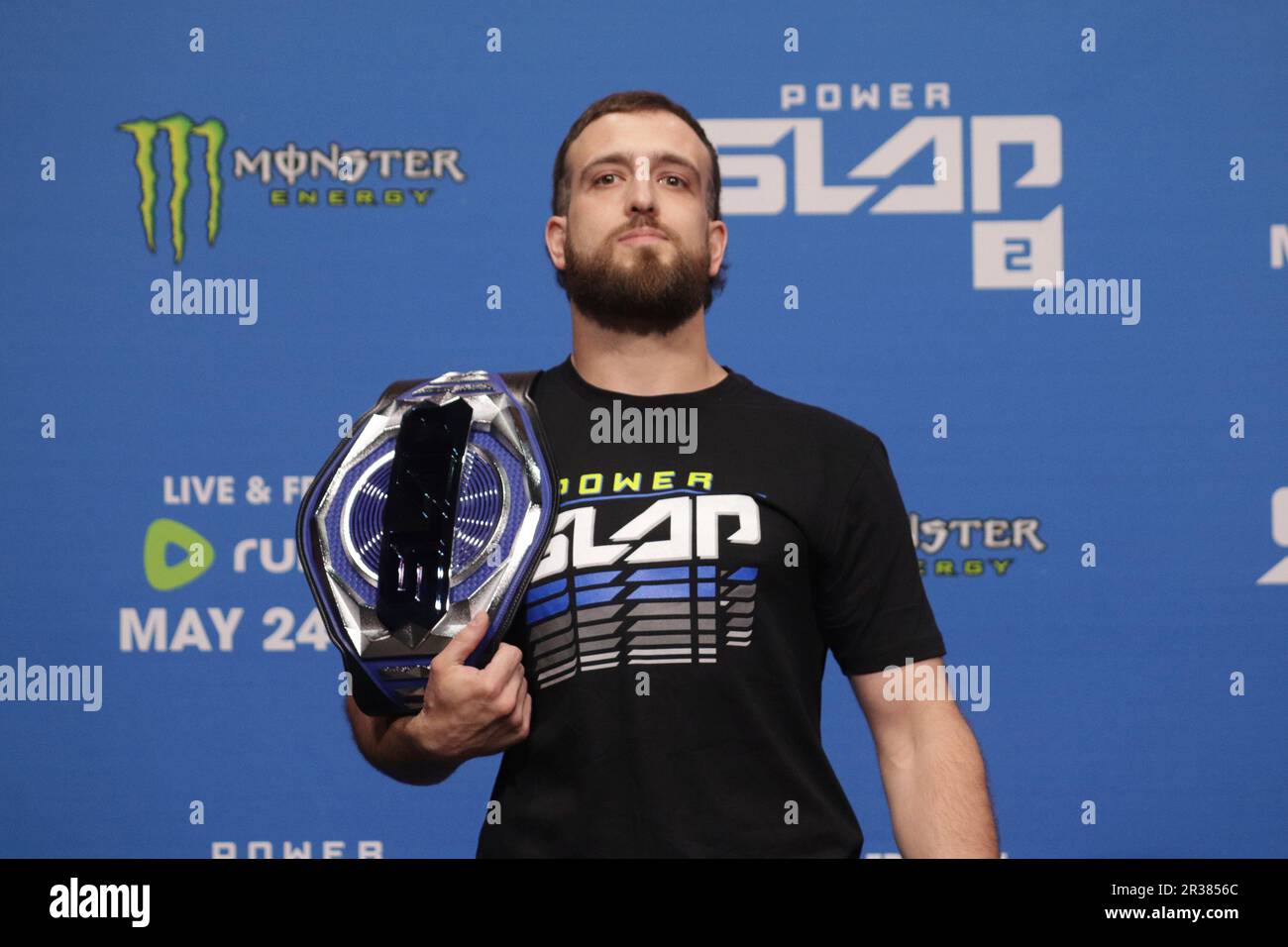 LAS VEGAS, NV - MAY 22: John Davis poses for photos during the Power ...
