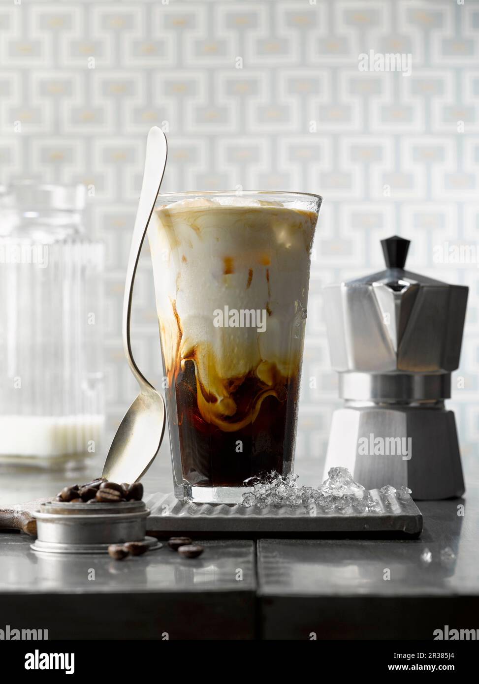 Iced expresso hi-res stock photography and images - Alamy