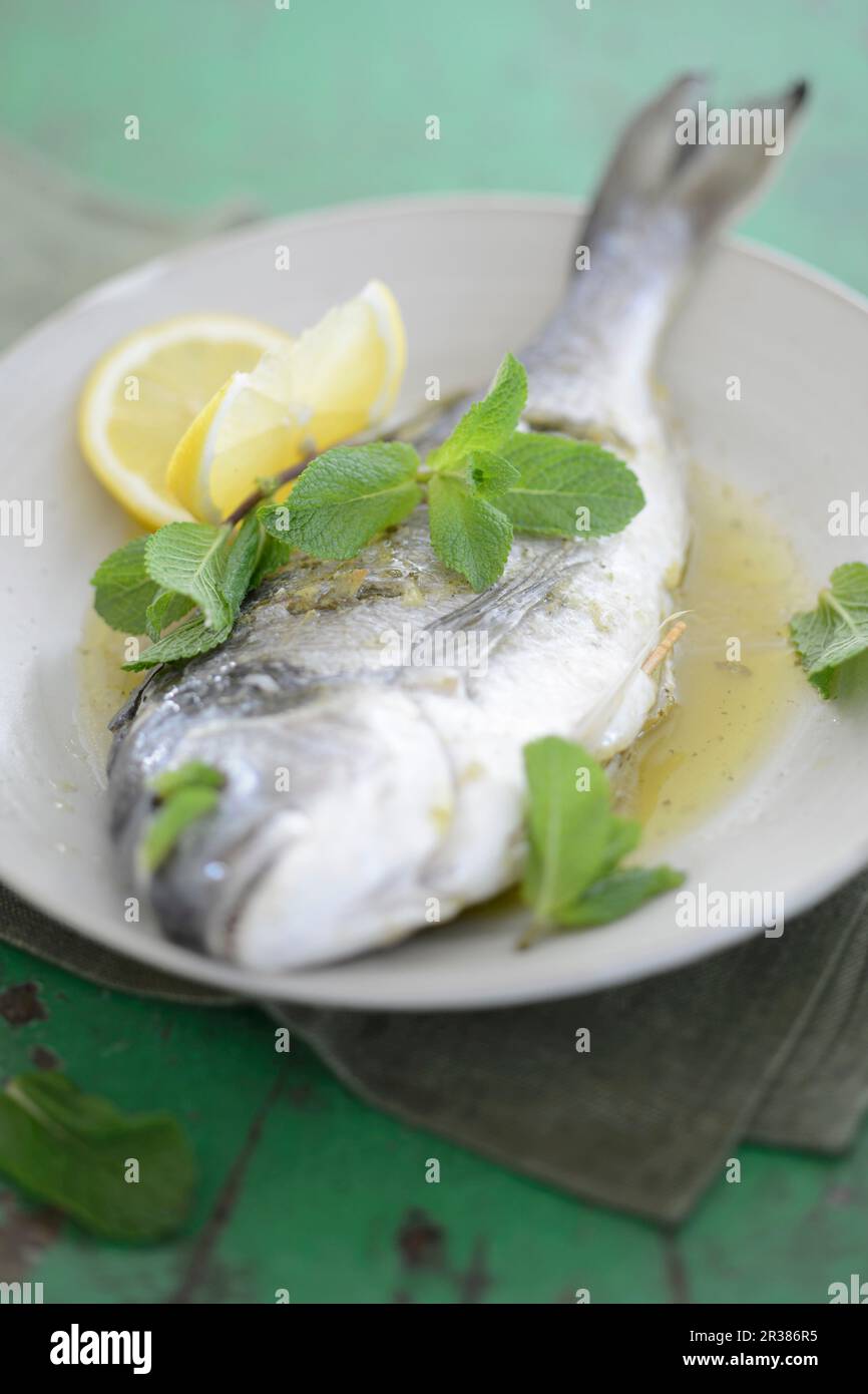 Dorade recipe hi-res stock photography and images - Alamy
