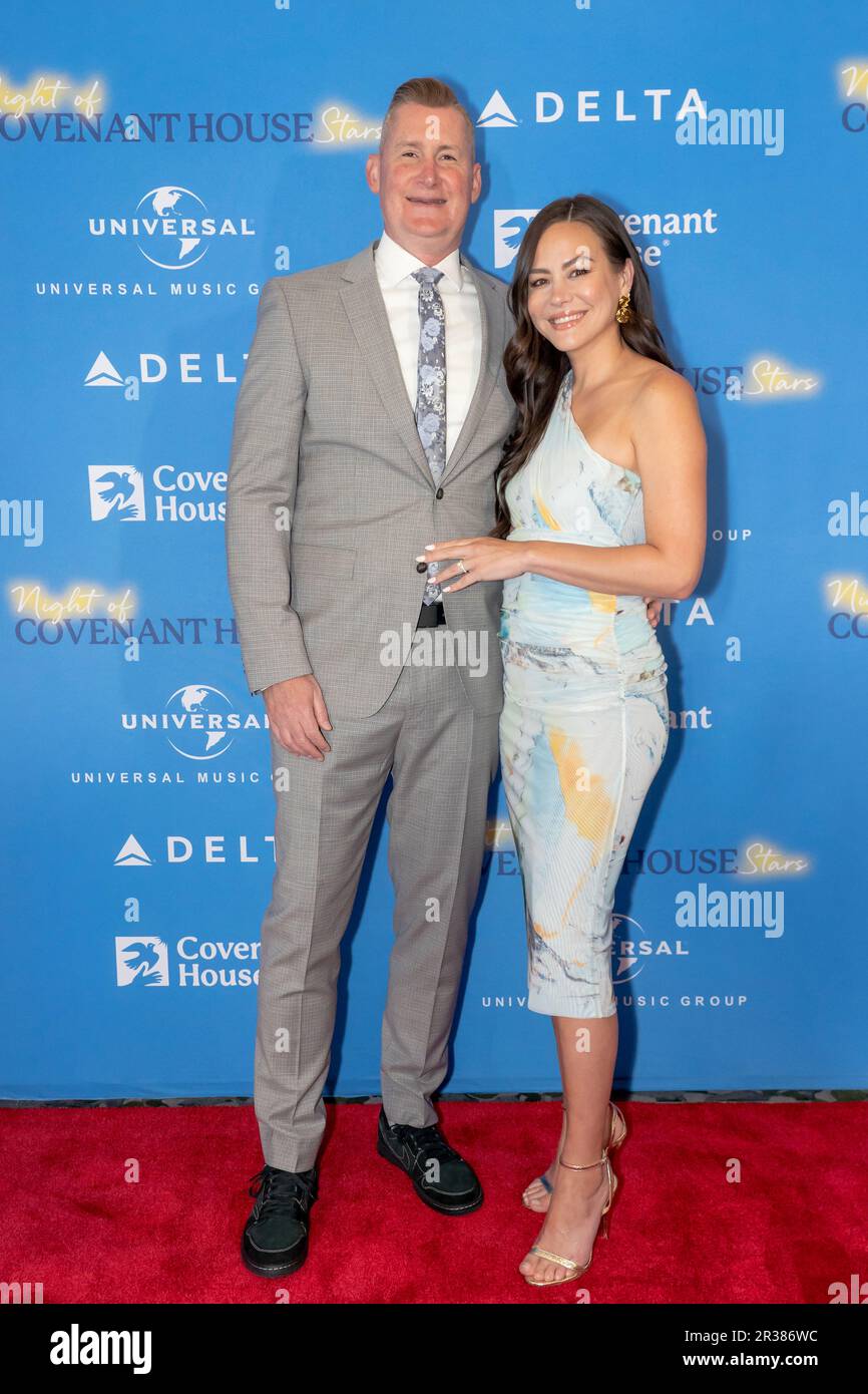 New York, United States. 22nd May, 2023. Bill Bedrossian (L) attends ...