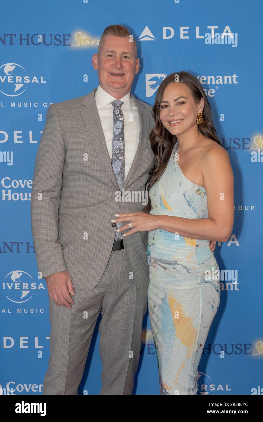 New York, United States. 22nd May, 2023. Bill Bedrossian (L) attends ...