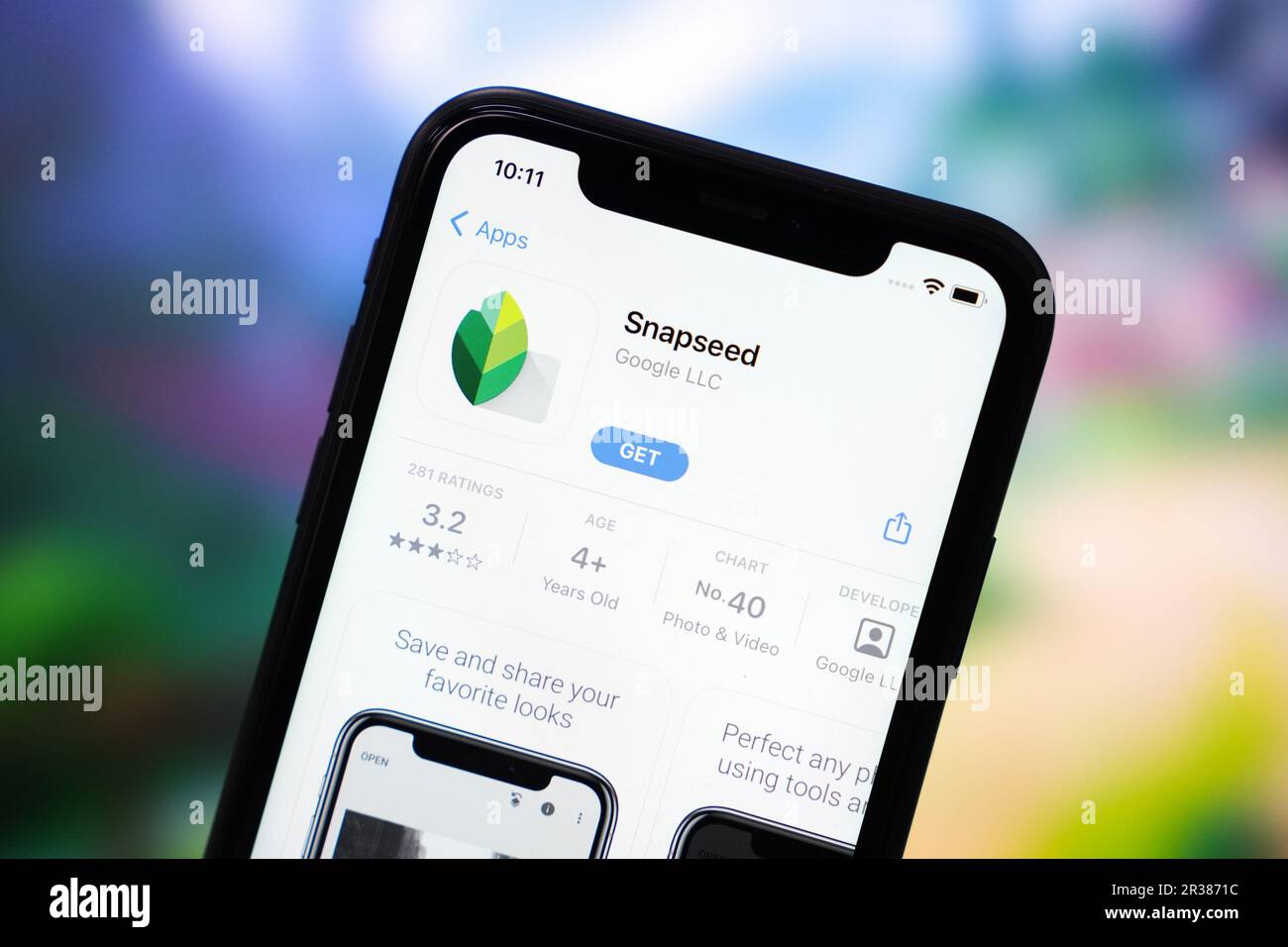Snapseed logo hi-res stock photography and images - Alamy