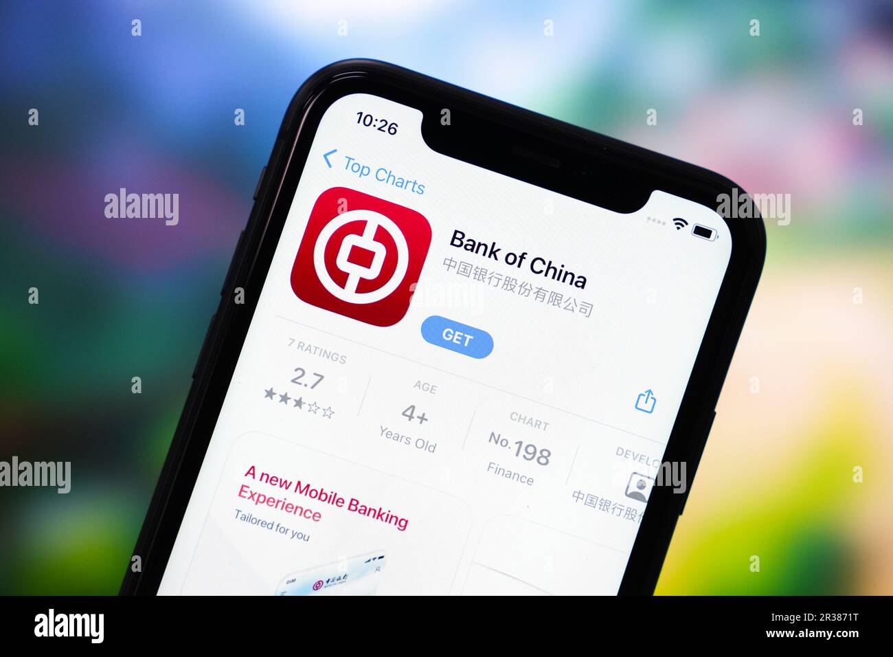 Bank of china app hi-res stock photography and images - Alamy