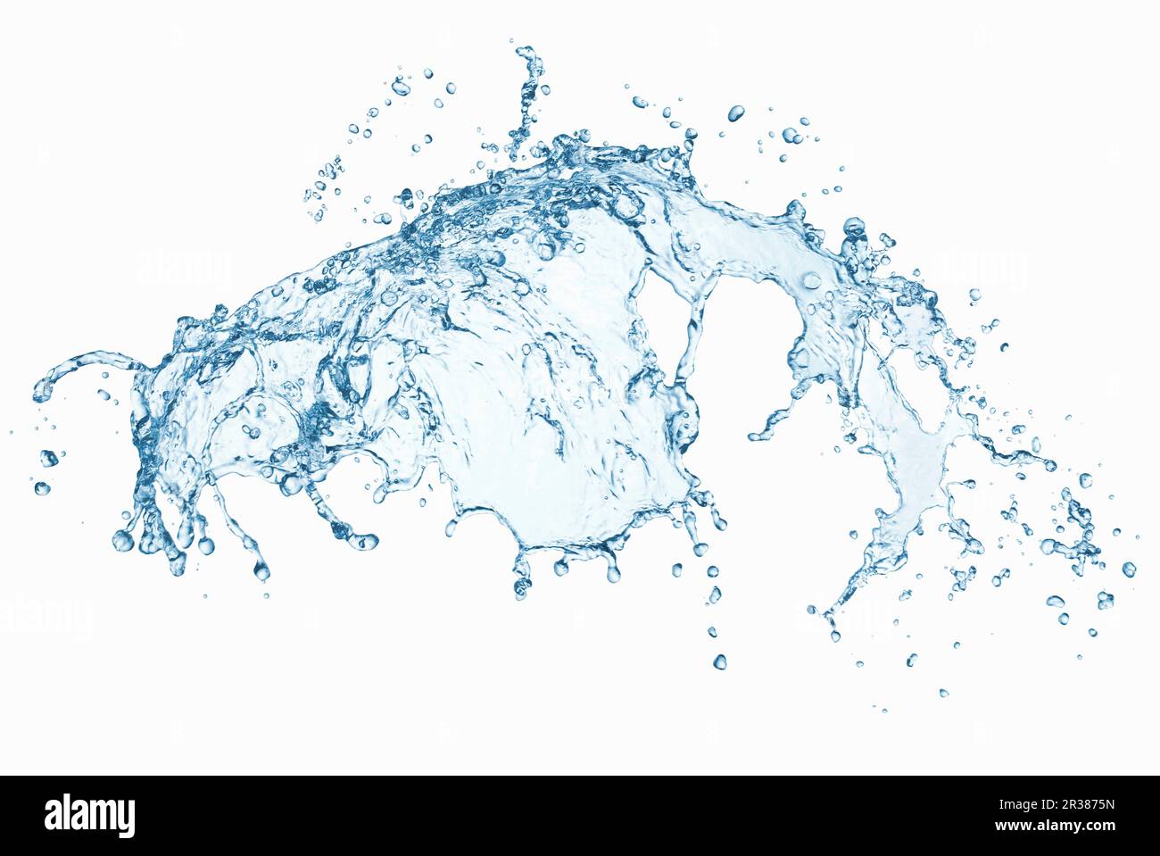 Water drop splash cut out Cut Out Stock Images & Pictures - Alamy