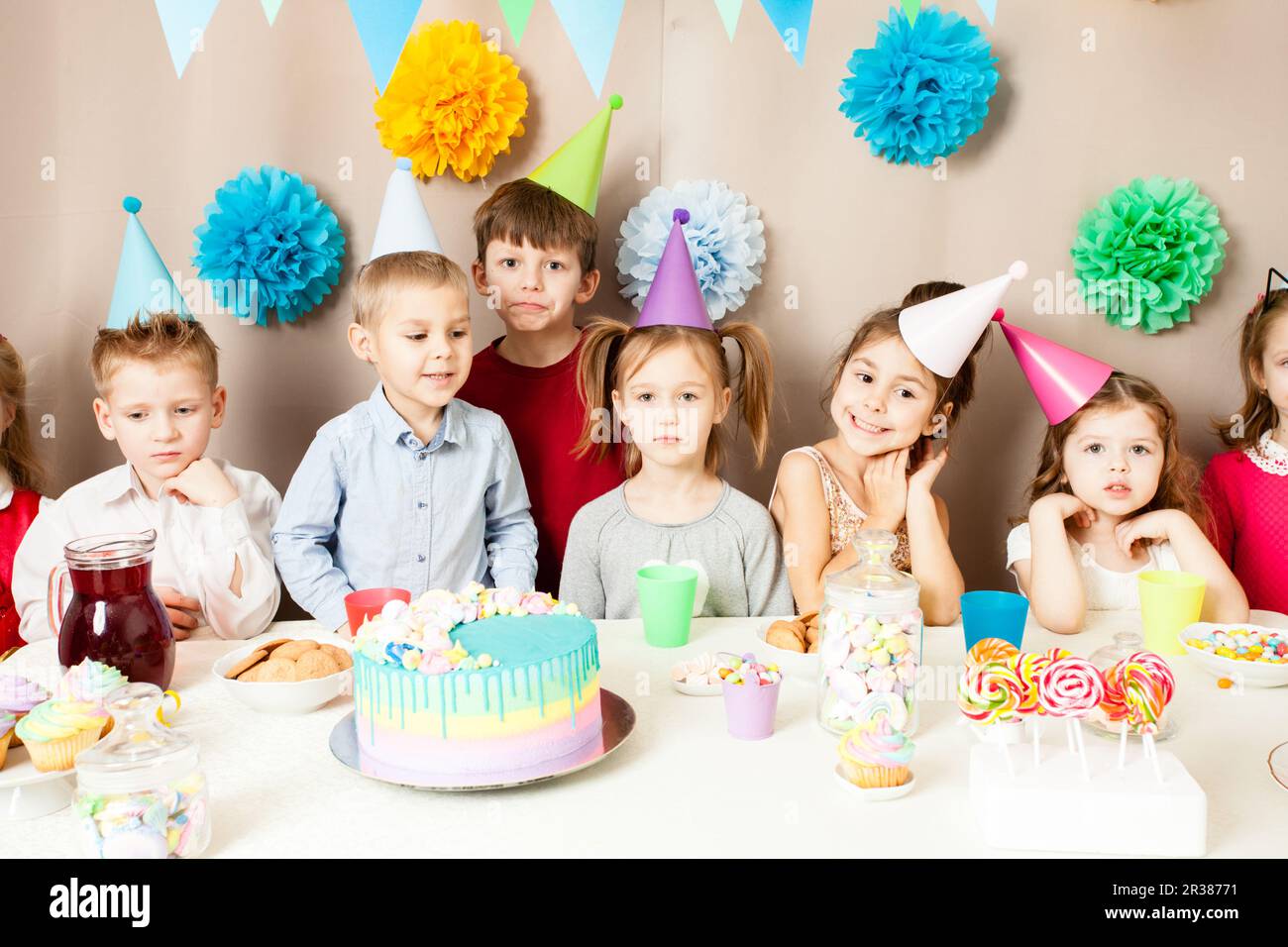 Happy birthday party Stock Photo - Alamy