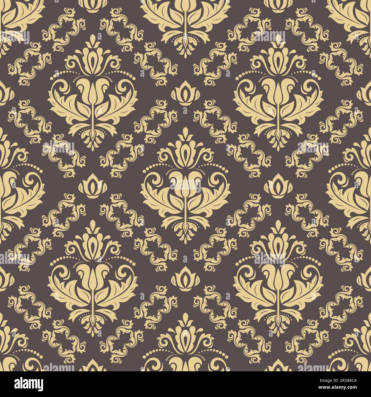 Orient vector classic pattern. Seamless abstract background with ...