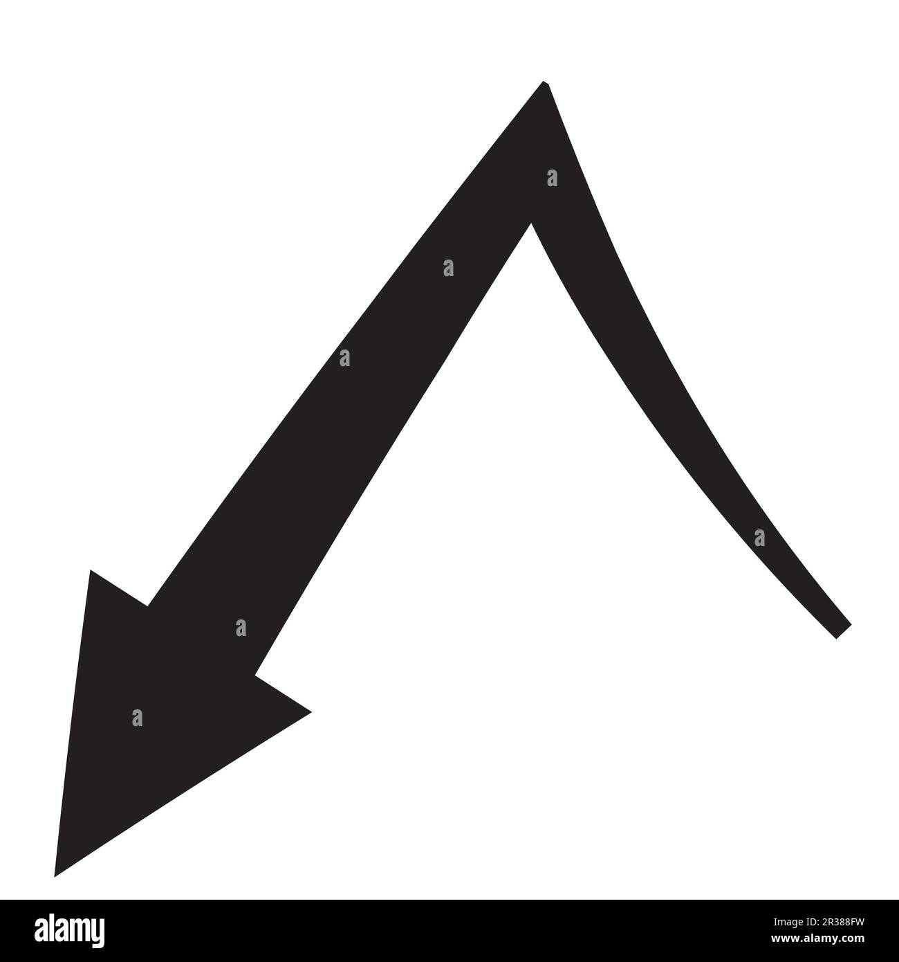 Hand illustration in black vector hi-res stock photography and images ...