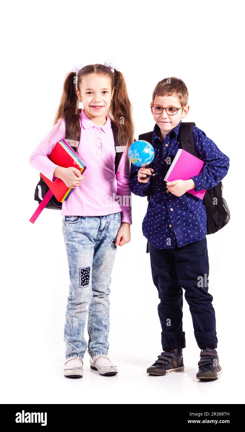 The pupils are ready for school Stock Photo - Alamy