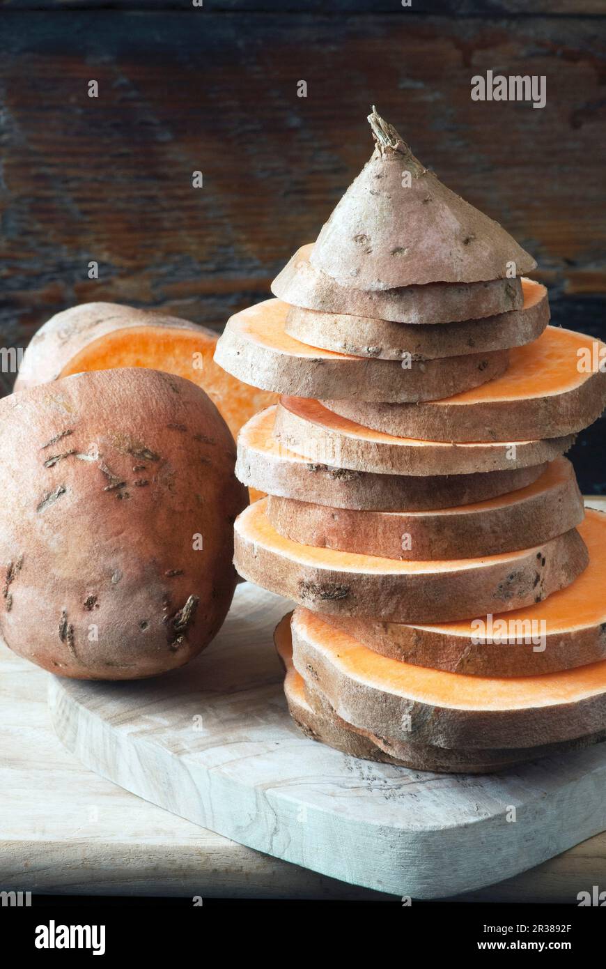 Raw sweetpotato hi-res stock photography and images - Alamy