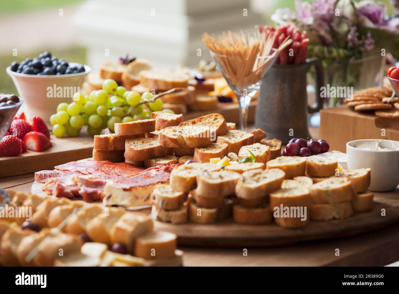 Various party snacks on hi-res stock photography and images - Alamy