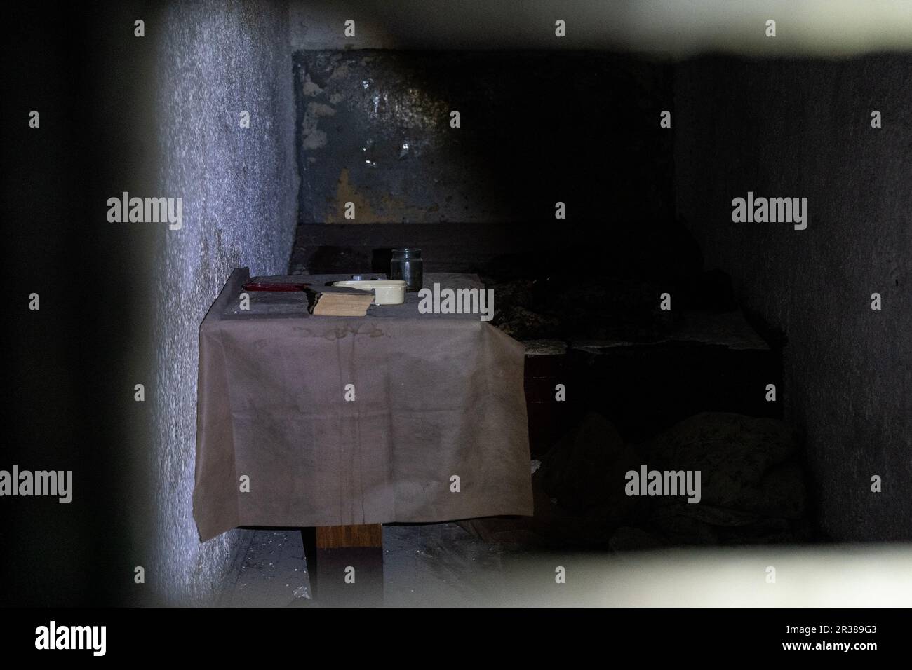 Basement prison cells basement hi-res stock photography and images - Alamy