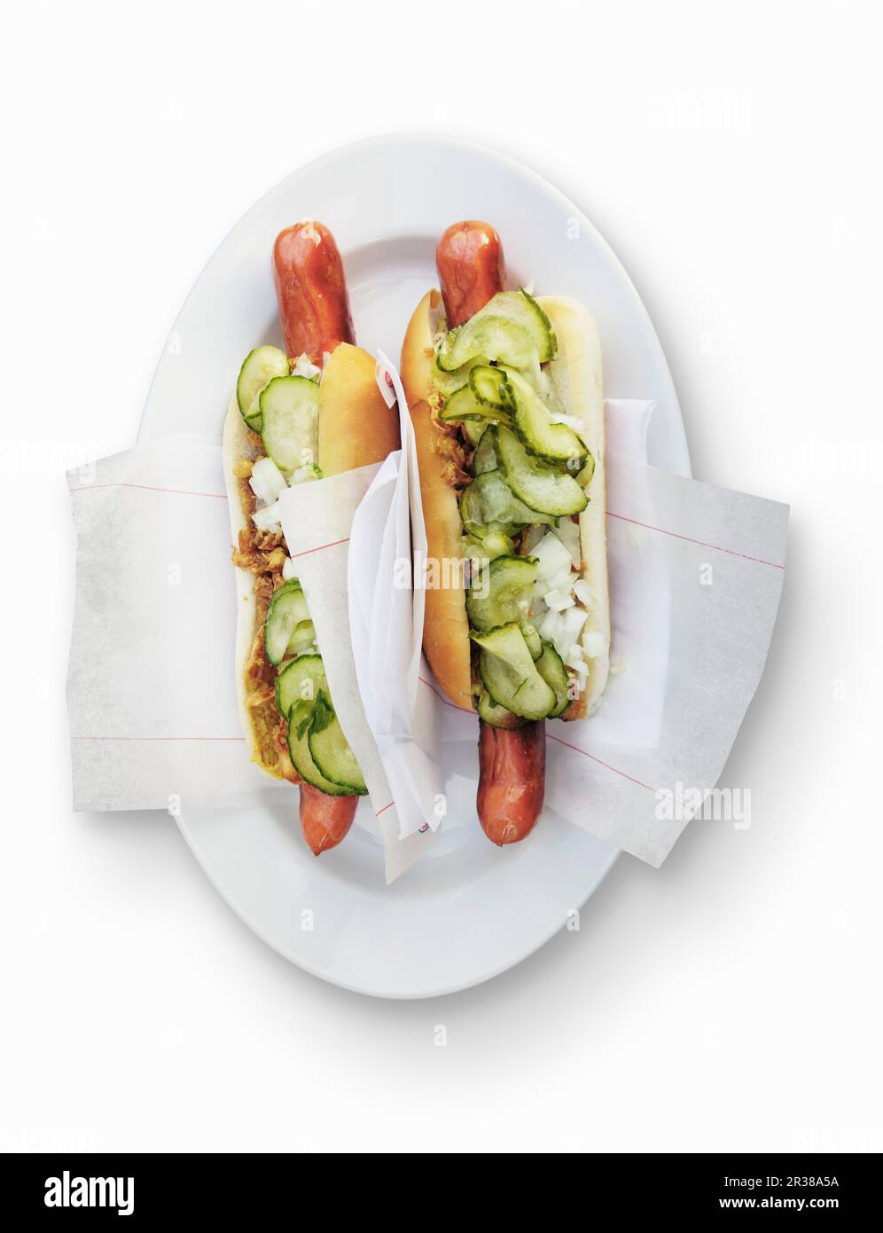 Hot dog cut out onion hi-res stock photography and images - Alamy