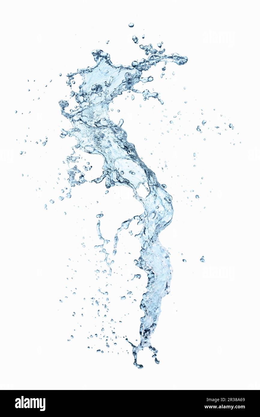 Water drop splash cut out Cut Out Stock Images & Pictures - Alamy