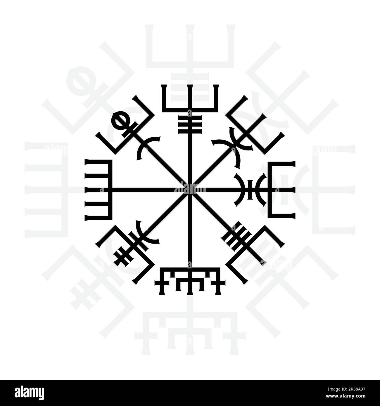 Vegvisir Temporary Tattoos