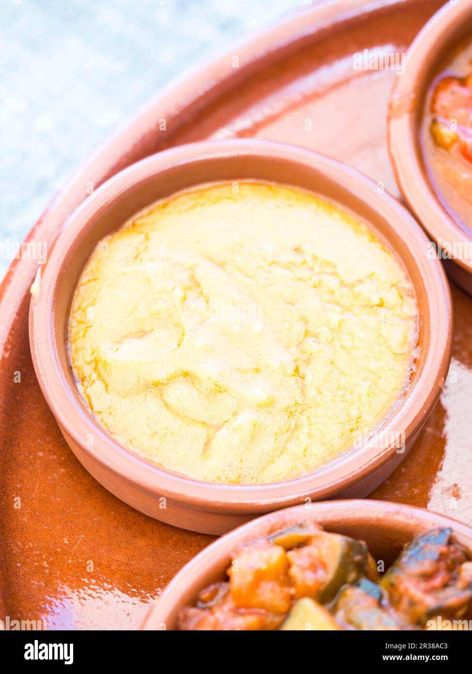 Gacha Manchega, a traditional dish from La Mancha, Spain Stock Photo ...