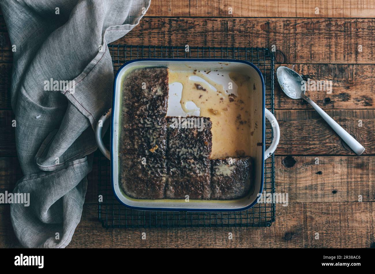 Malva Pudding (dessert from South Africa Stock Photo - Alamy