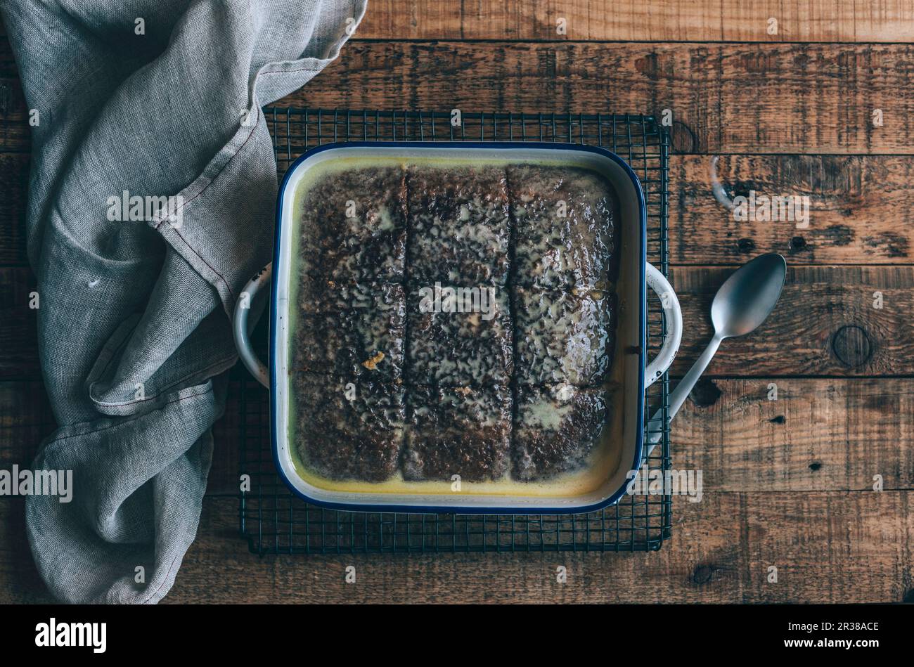 Malva Pudding (dessert from South Africa Stock Photo - Alamy