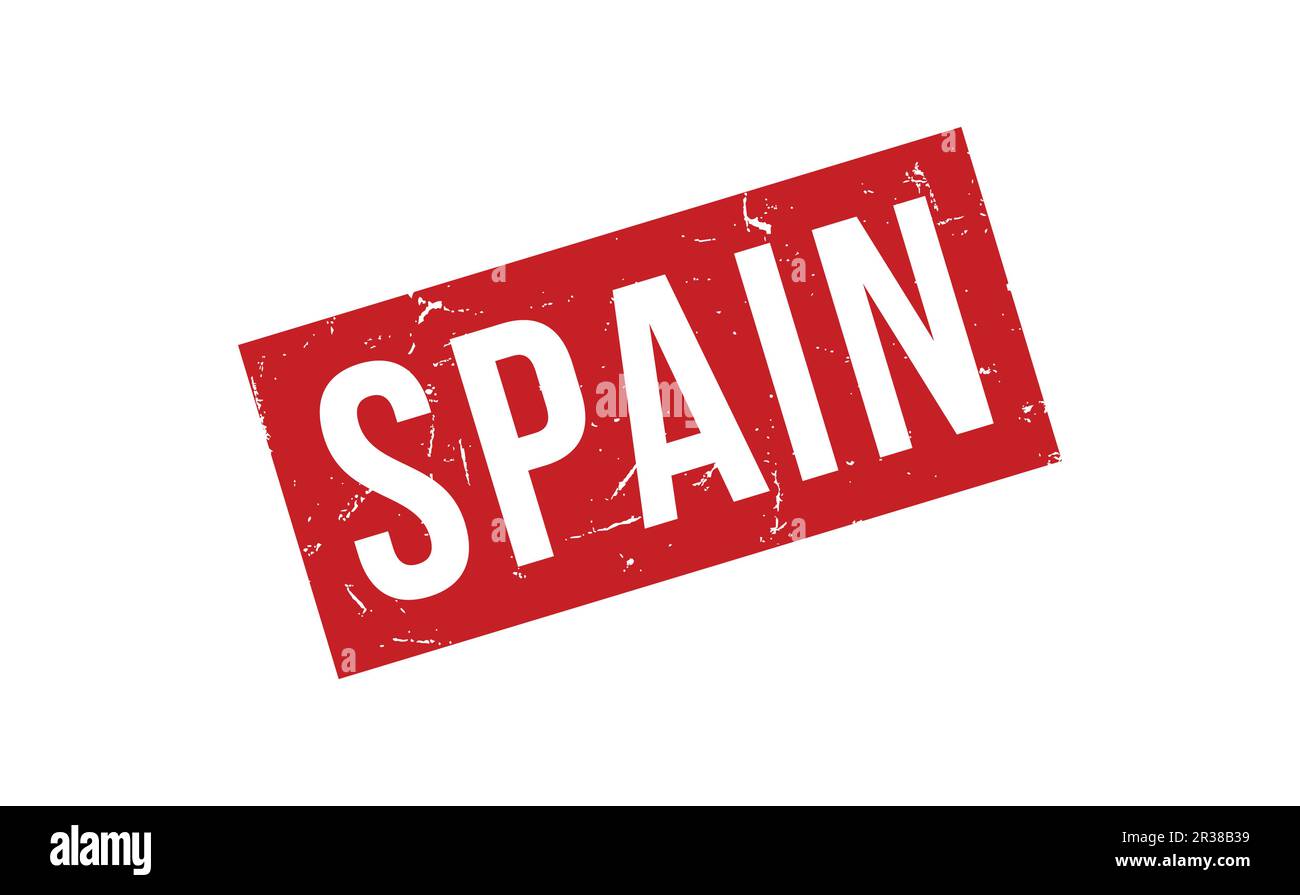 Spain stamp vector vectors hi-res stock photography and images - Alamy