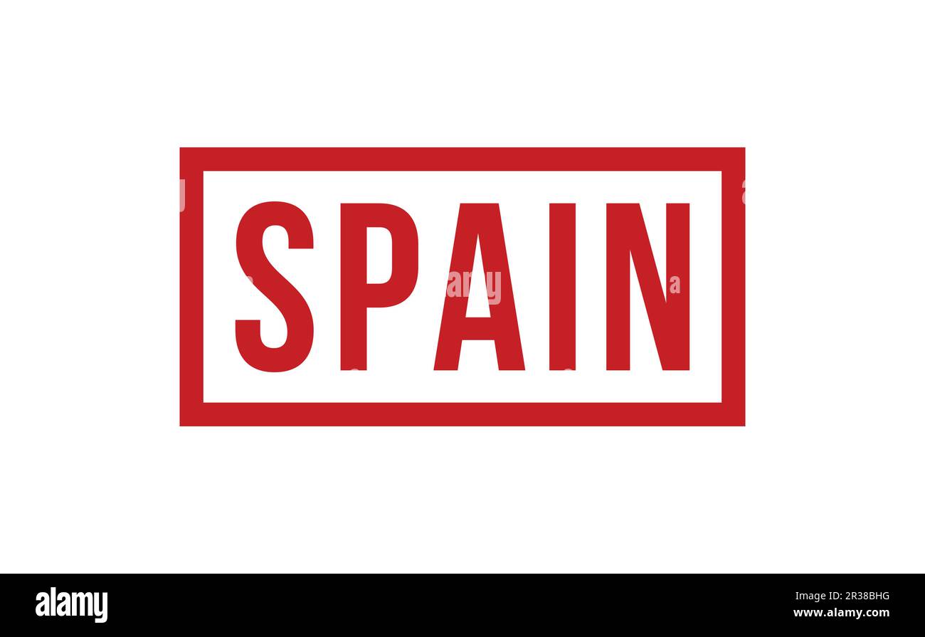 Spain stamp vector vectors hi-res stock photography and images - Alamy