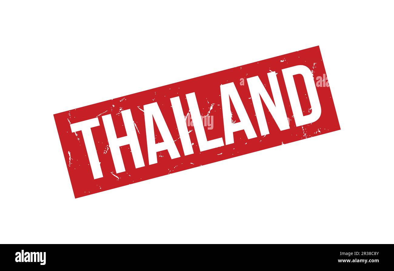 Thailand Rubber Stamp Seal Vector Stock Vector Image & Art - Alamy