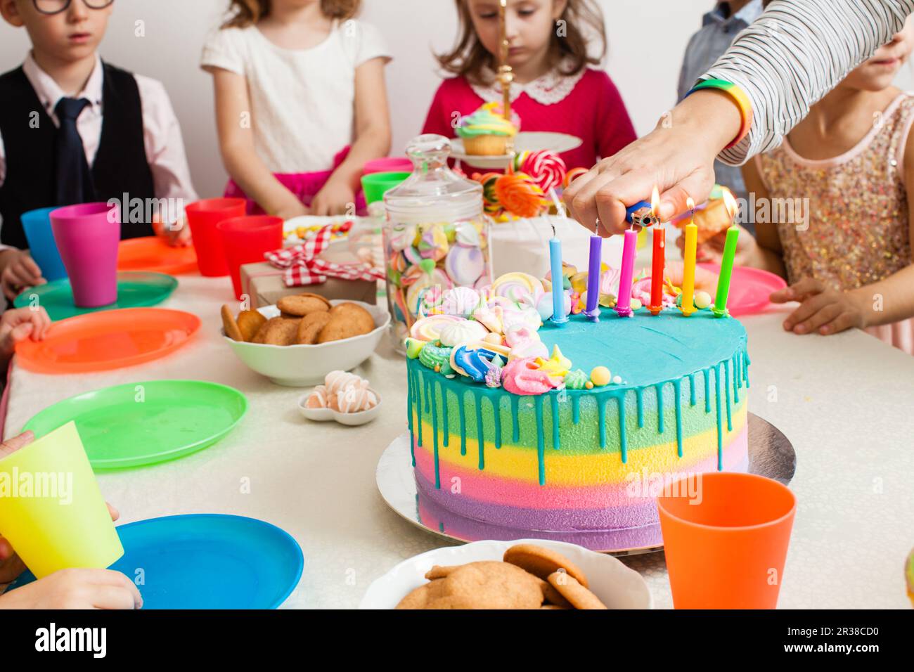 Happy birthday party Stock Photo - Alamy