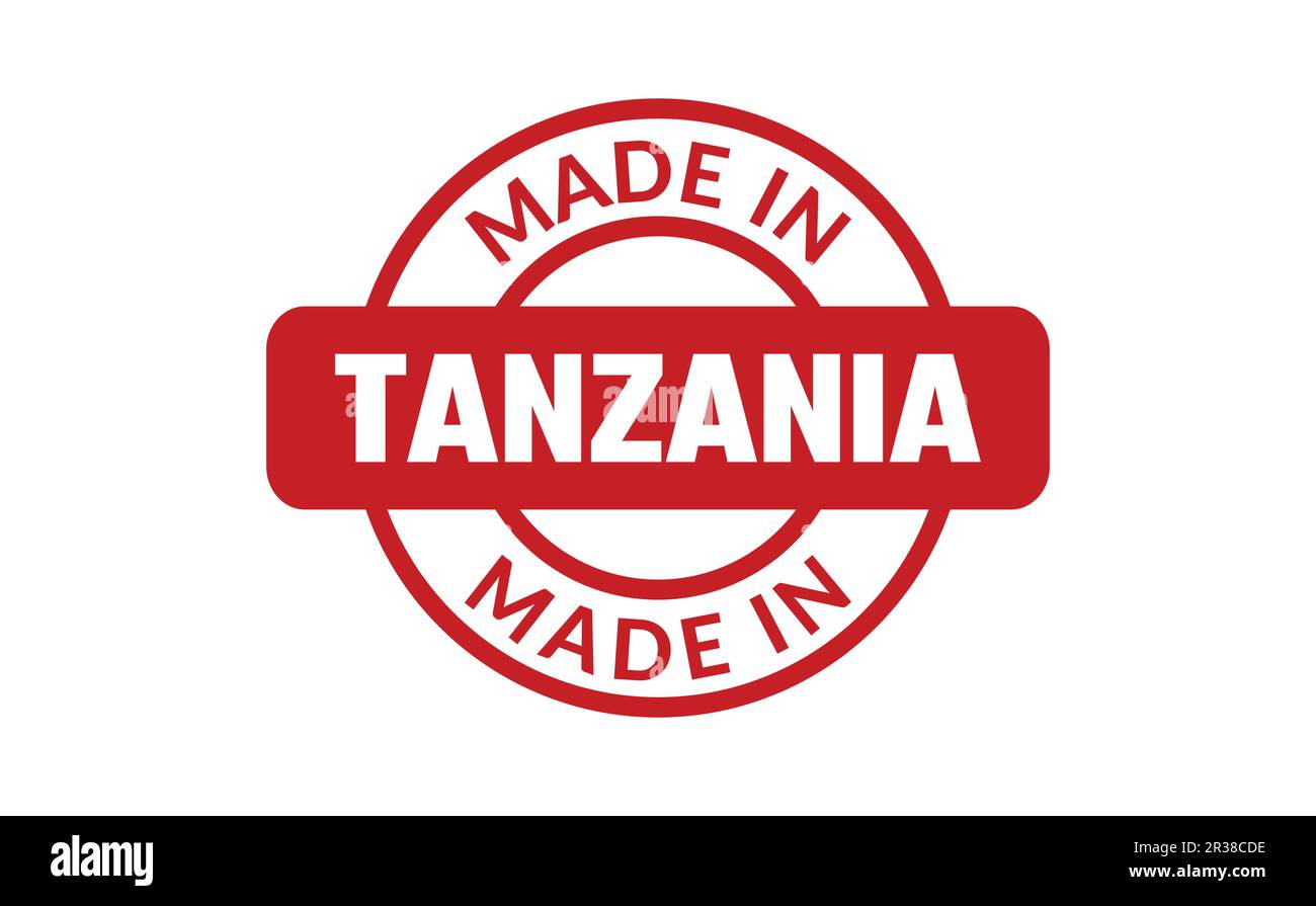 Made in tanzania vector vectors hi-res stock photography and images - Alamy