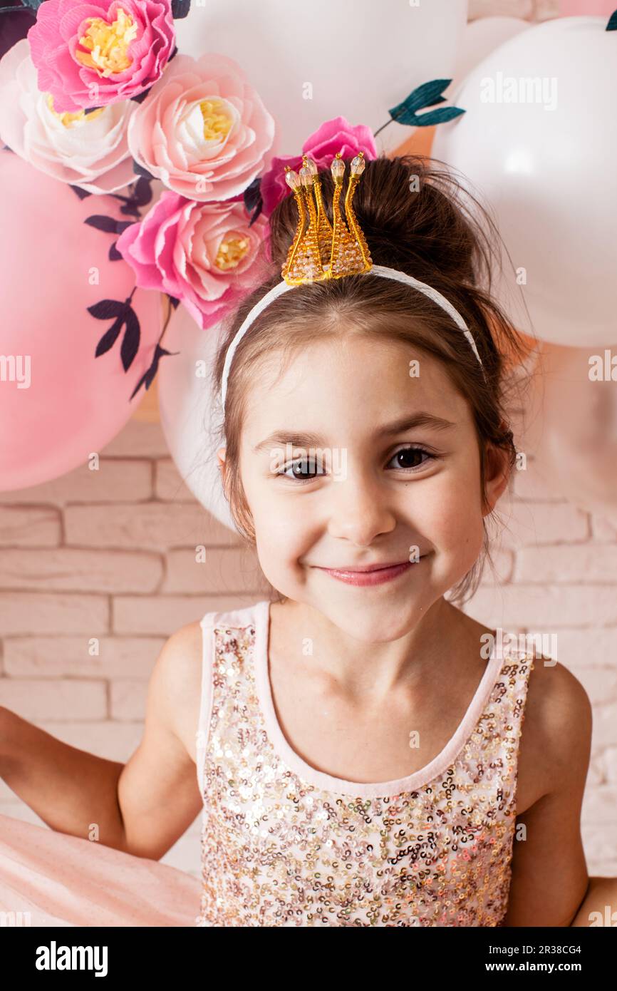 The cute little princess Stock Photo - Alamy