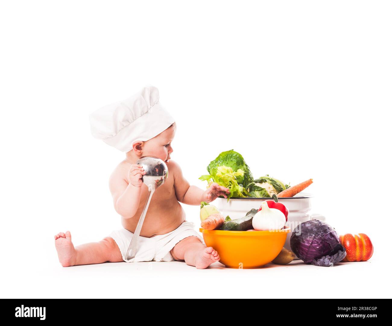Little chef cooks Stock Photo - Alamy
