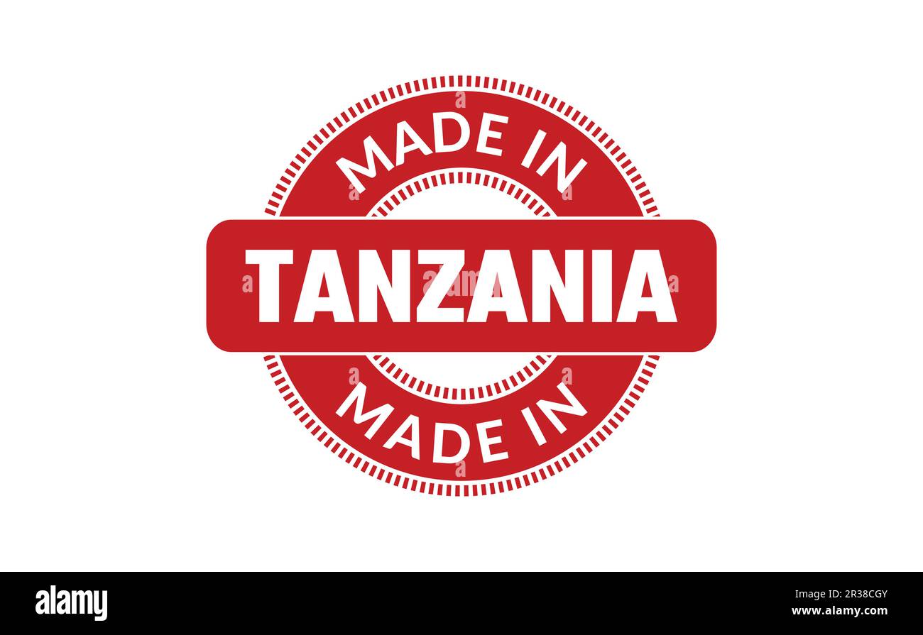 Made in tanzania vector vectors hi-res stock photography and images - Alamy