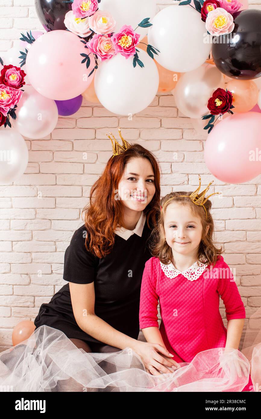 The cute little princesses Stock Photo - Alamy