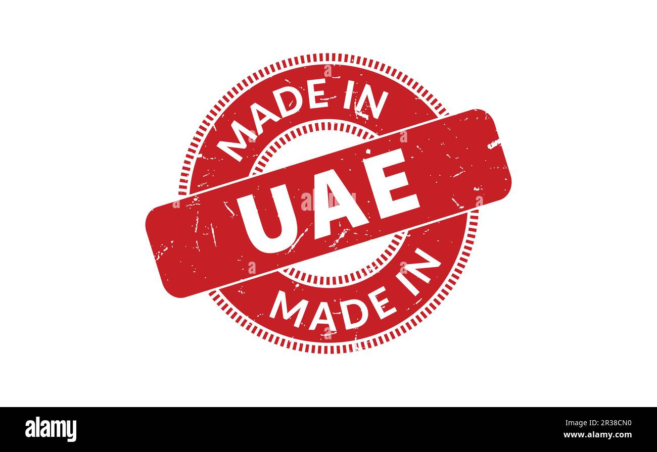 Made In UAE Rubber Stamp Stock Vector Image & Art - Alamy