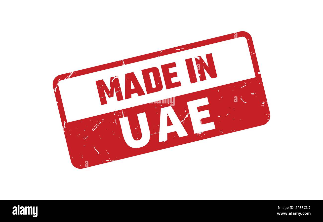 Made In UAE Rubber Stamp Stock Vector Image & Art - Alamy