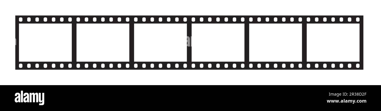 Six frames of 35 mm film strip Stock Photo - Alamy