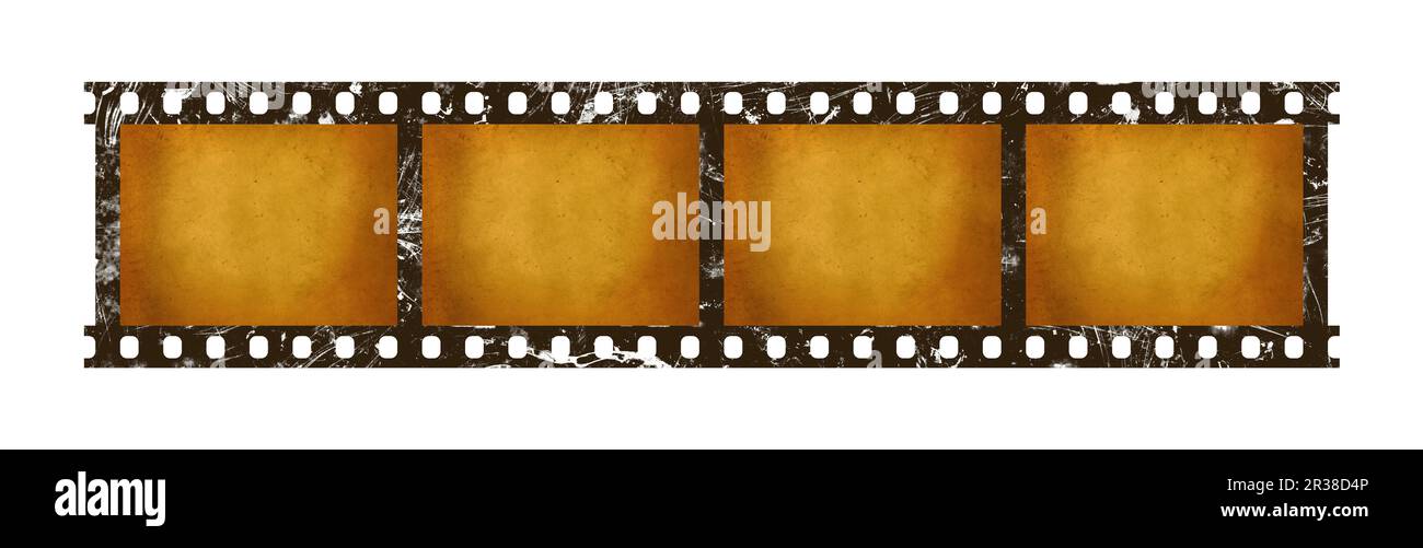 Old vintage retro 35 mm film strip frames Stock Photo - Alamy