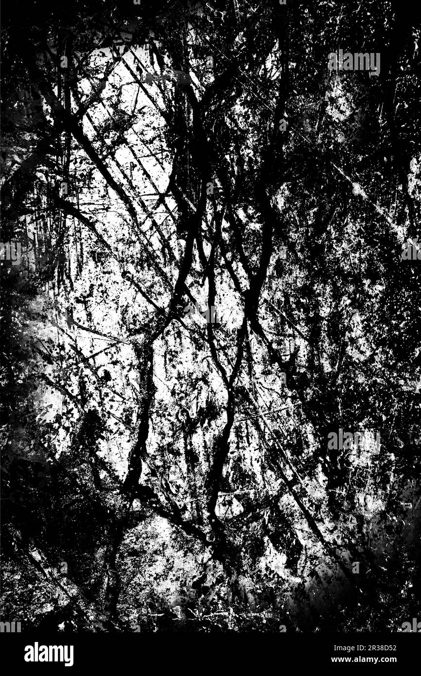 Distressed black and white background hi-res stock photography and ...