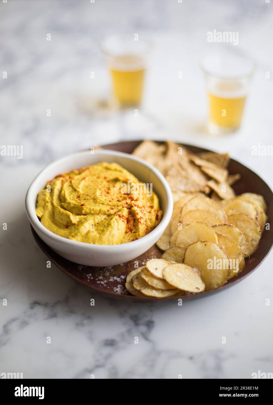 Queso cheese dip hi-res stock photography and images - Alamy