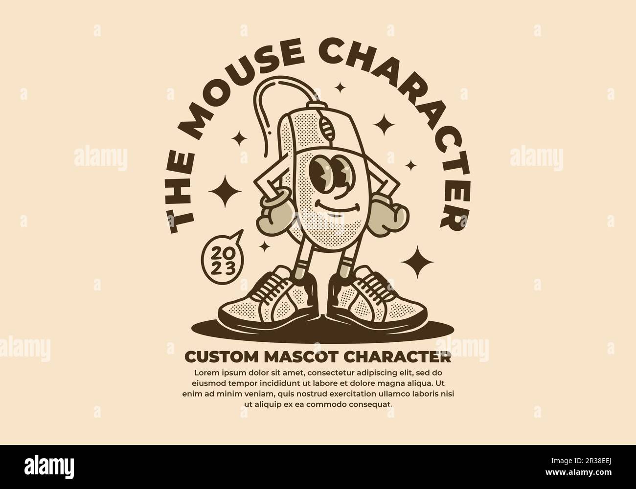 Funny vintage computer character hi-res stock photography and images ...