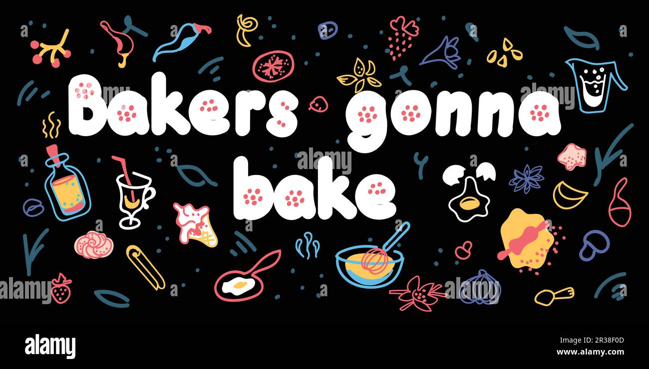 Unique bakery logo hi-res stock photography and images - Alamy