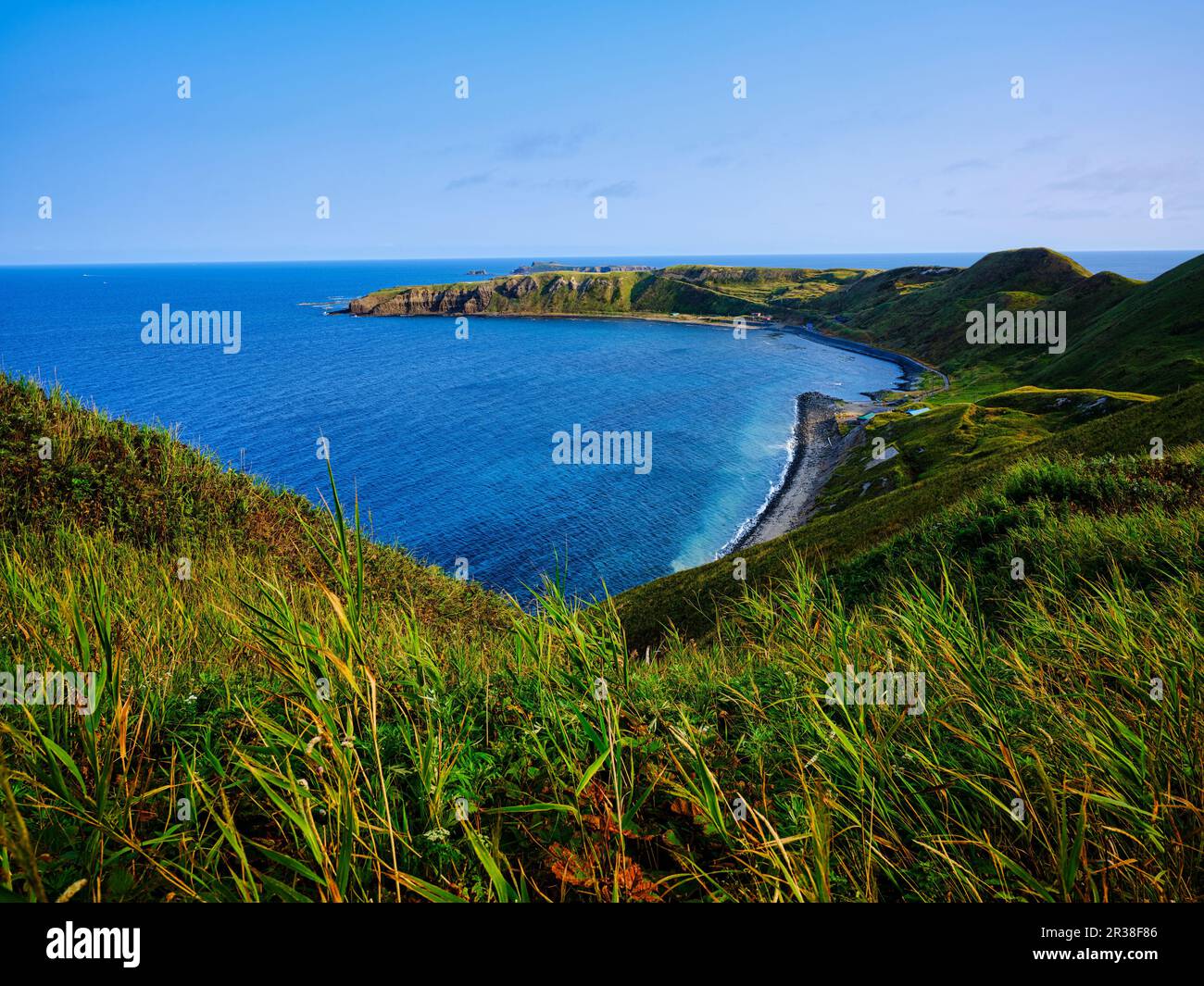 Landscape in Rebun Island, Hokkaido, Japan Stock Photo - Alamy